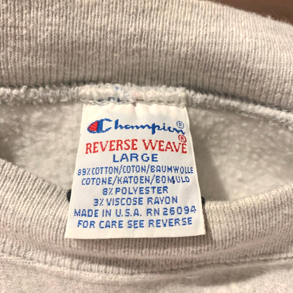 90s Champion/NBA CHICAGO BULLS Reverse Weave/MADE IN USA/ size L – ReSacca